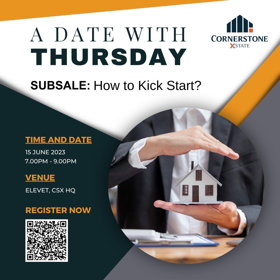 A Date with Thursday Series - SUBSALE - How to Kick Start? | Cornerstone Xstate